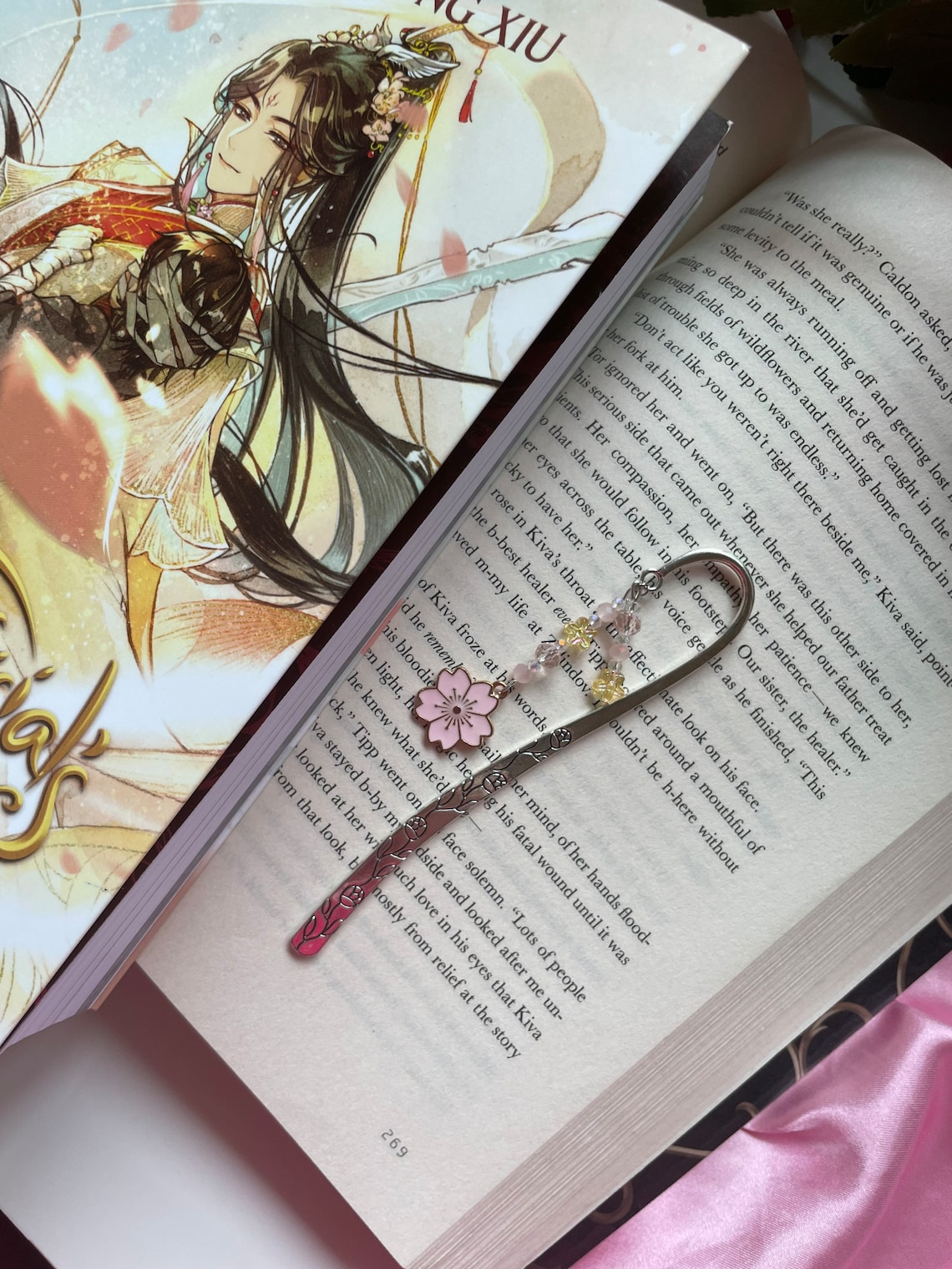 Heaven Officials Blessing METAL BOOKMARK Xie Lian Hua - Etsy