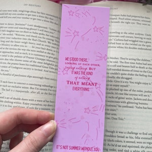 TSITP BOOKMARKS | the Summer I Turned Pretty, Belly, Conrad, Jeremiah ...