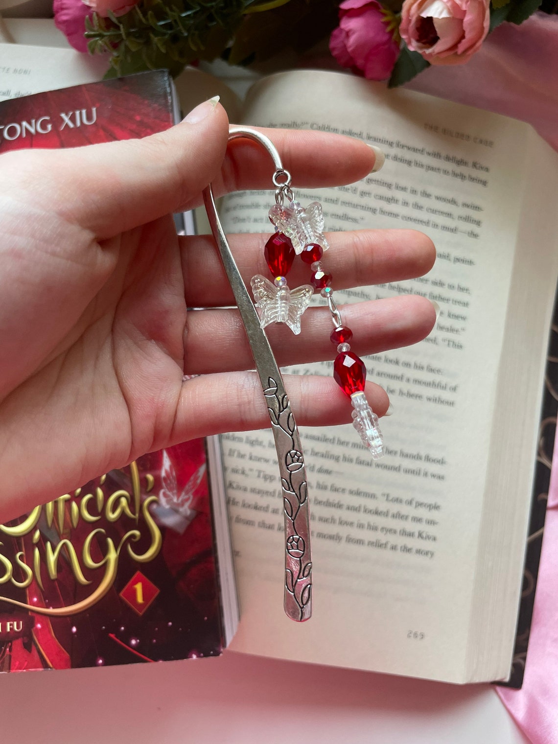 Heaven Officials Blessing METAL BOOKMARK Xie Lian Hua - Etsy