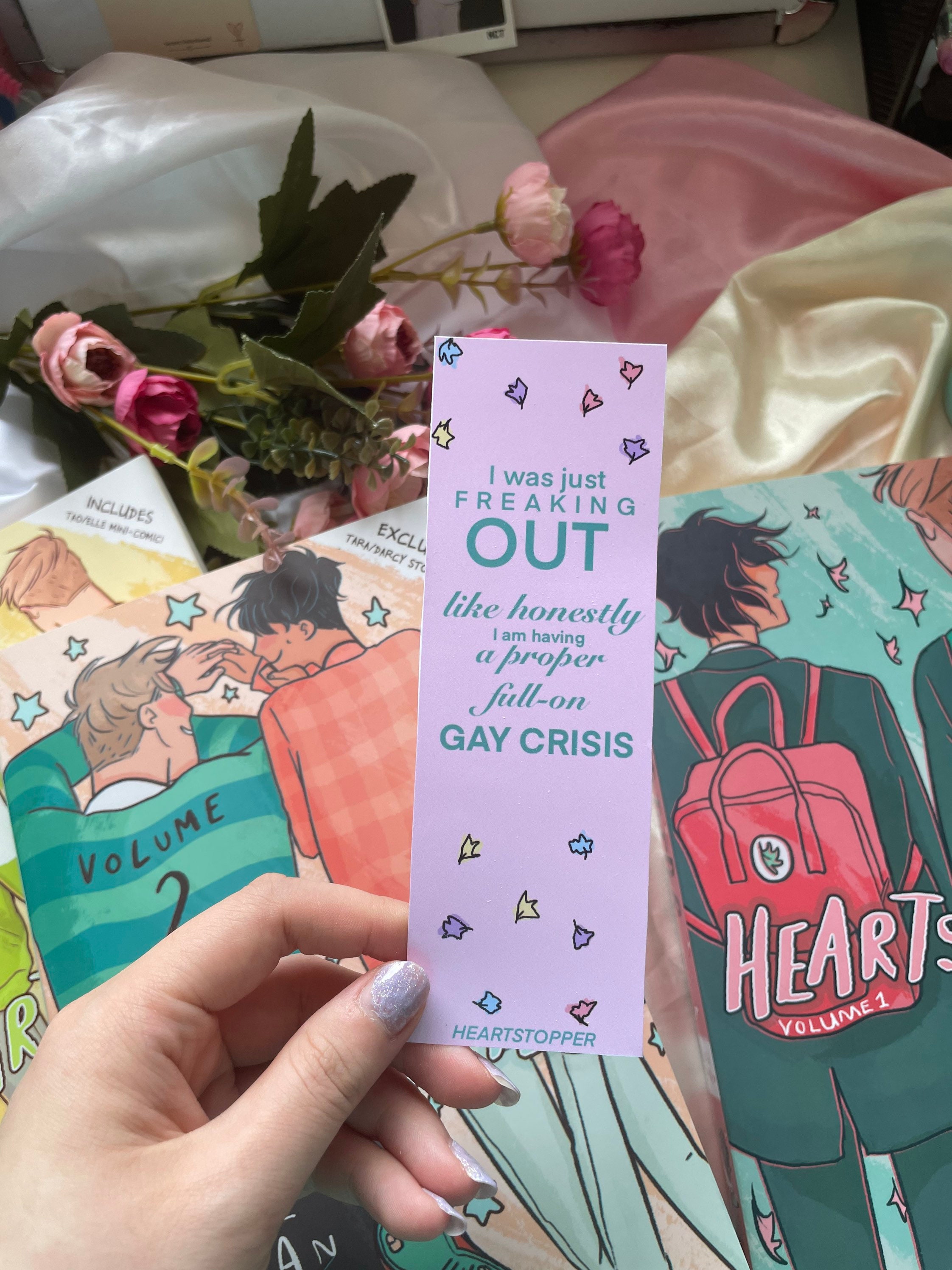 Nick Nelson 'heartstopper' BOOKMARK - Etsy Australia