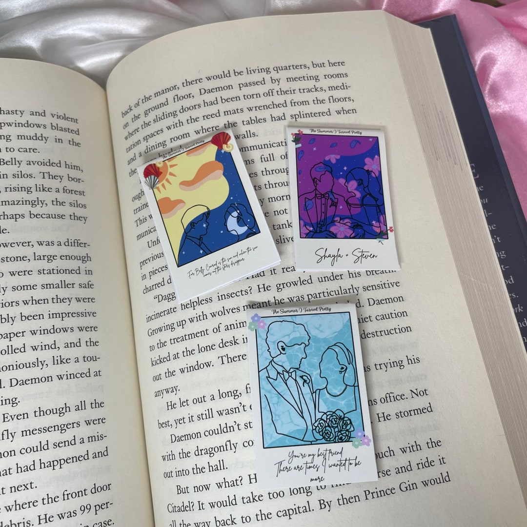 The Summer I Turned Pretty Polaroid Magnetic Bookmark Summer, Beach ...