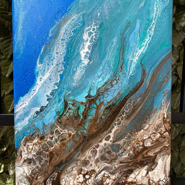 Acrylic Sea Painting - Etsy