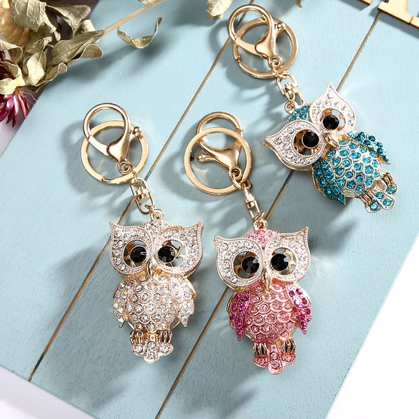 Owl Keychain - Etsy