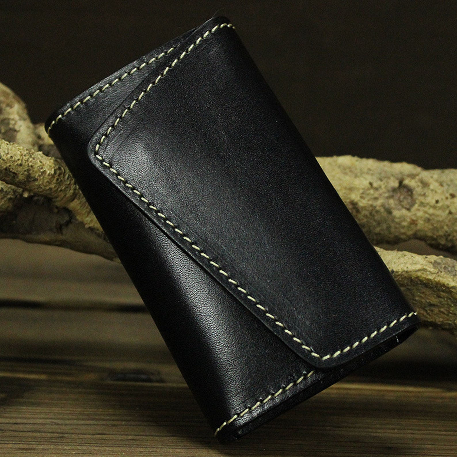 Leather Key Case Leather Key Holder Wallet Key Organizer Bag - Etsy ...