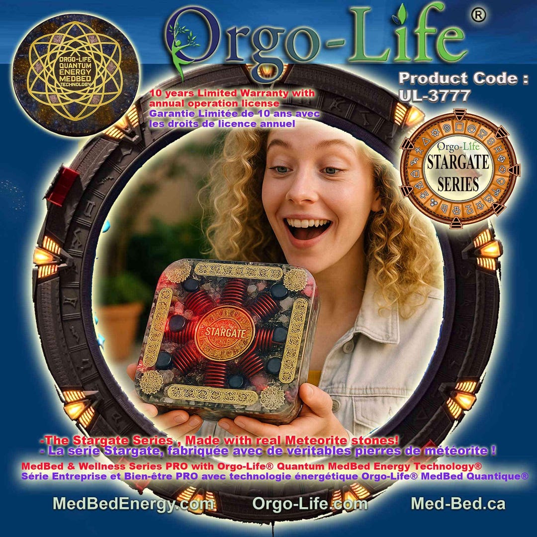 UL-3777 – Stargate Square Energy Charging Plate by Orgo-life® With PEMF ...