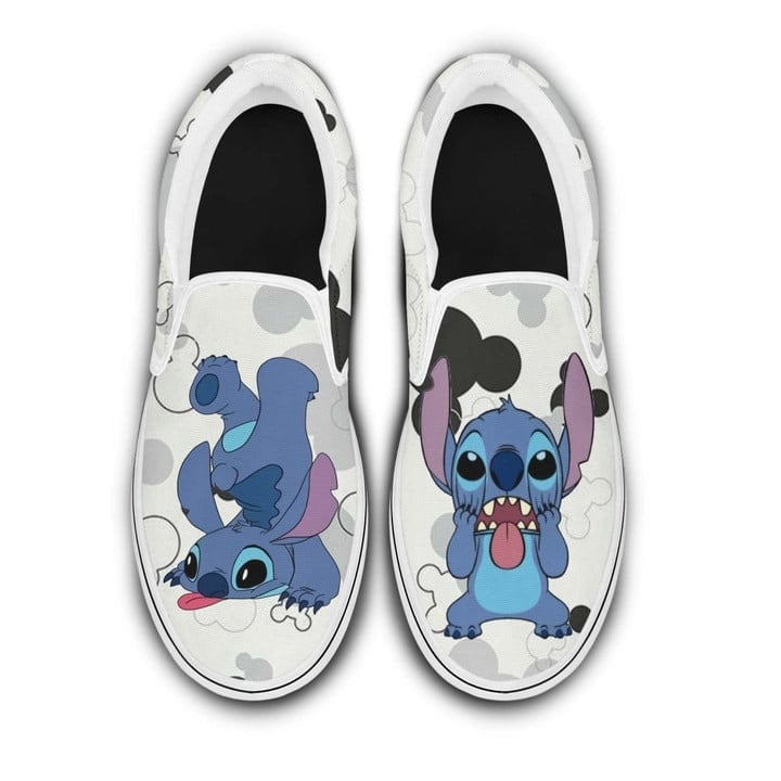 Stitch Slip on Shoes Cute Stitch Cartoon Slip on Shoes Lilo - Etsy