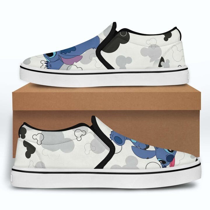 Stitch Slip on Shoes Cute Stitch Cartoon Slip on Shoes Lilo - Etsy