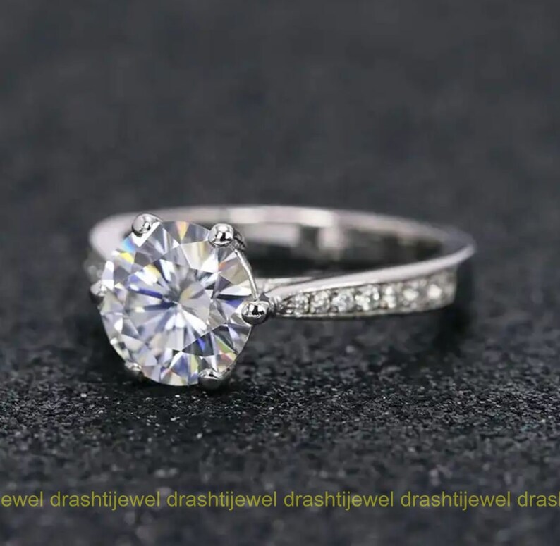 Sparkle Engagement Ring Beautiful Anniversary Ring 2.13 Ct - Etsy