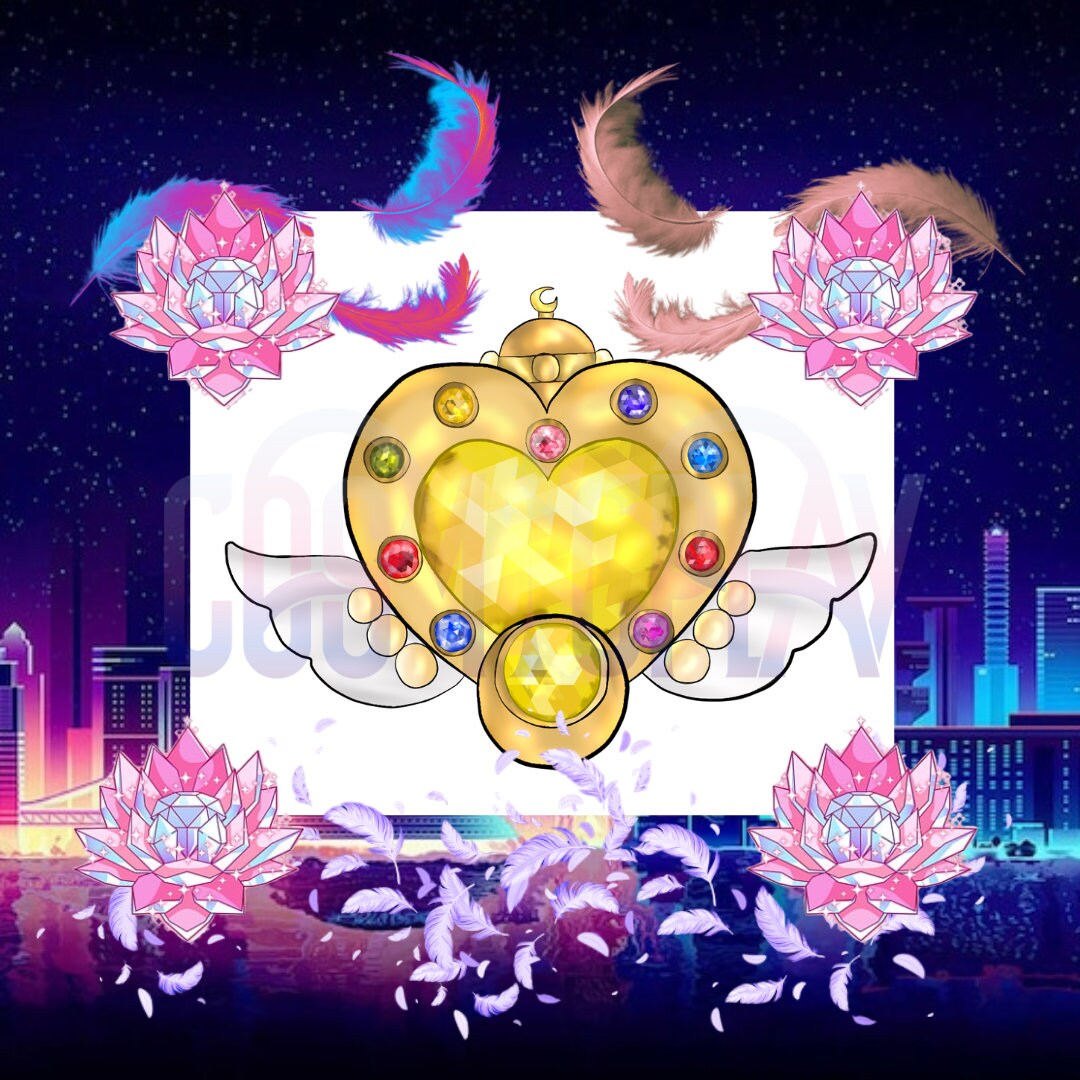 Eternal Lunar Magic Hair Claw Clip| Kawaii Hair Claw Clip | Magical ...