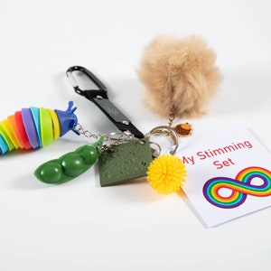 Stim Toy Set, Stimming Fidget Toy Set, Sensory Tools for Autistic Kids ...
