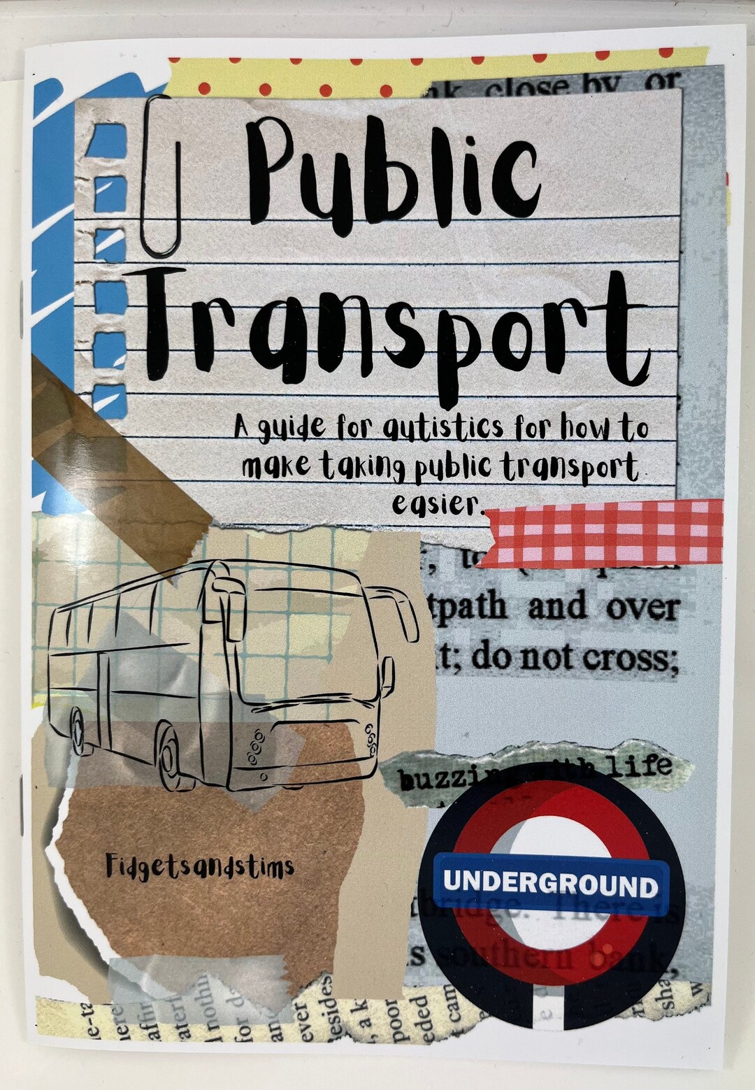 Public Transport Tips for Autistics Zine - Etsy