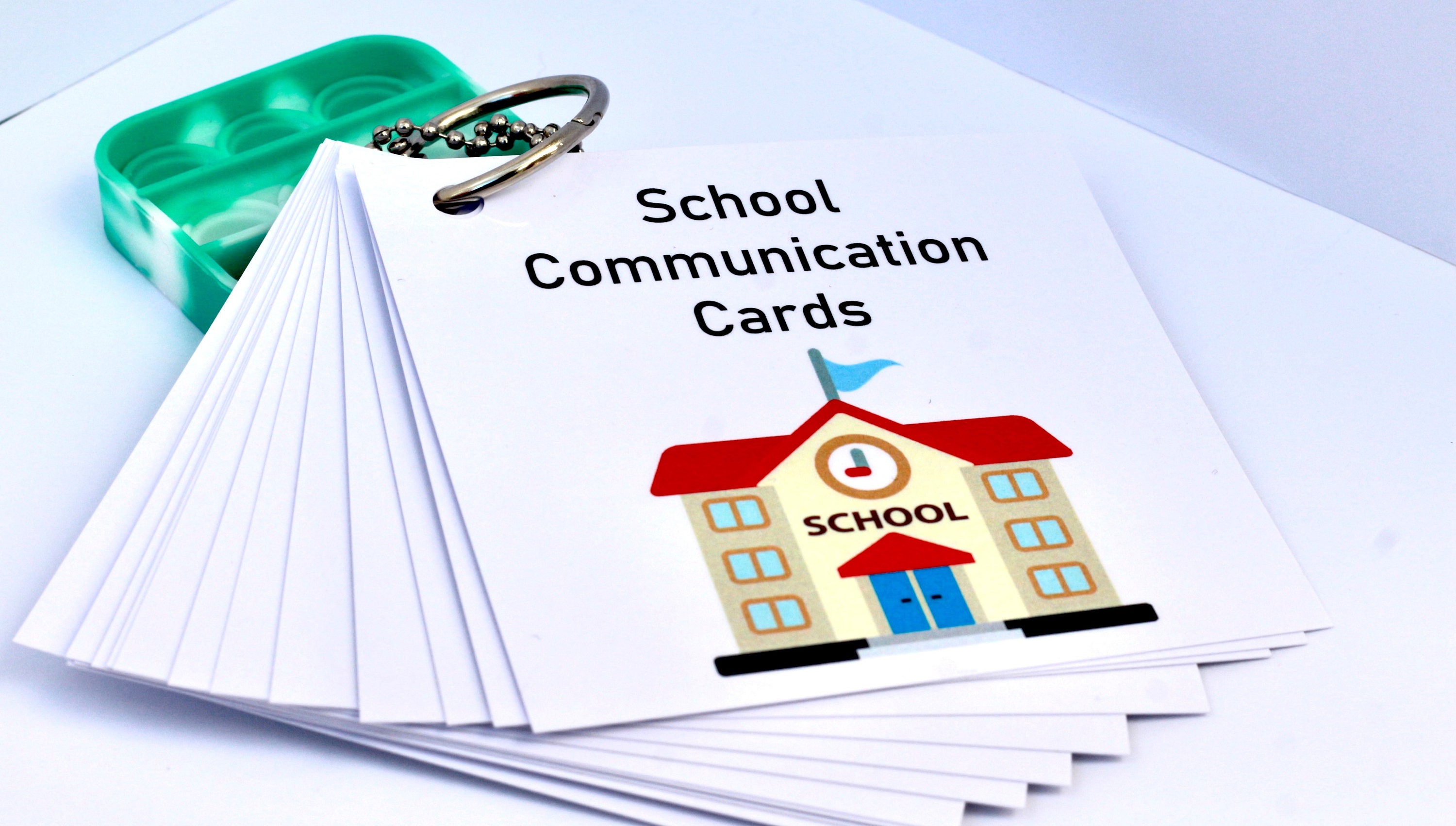 Autistic Back to School Communication Cards - Etsy