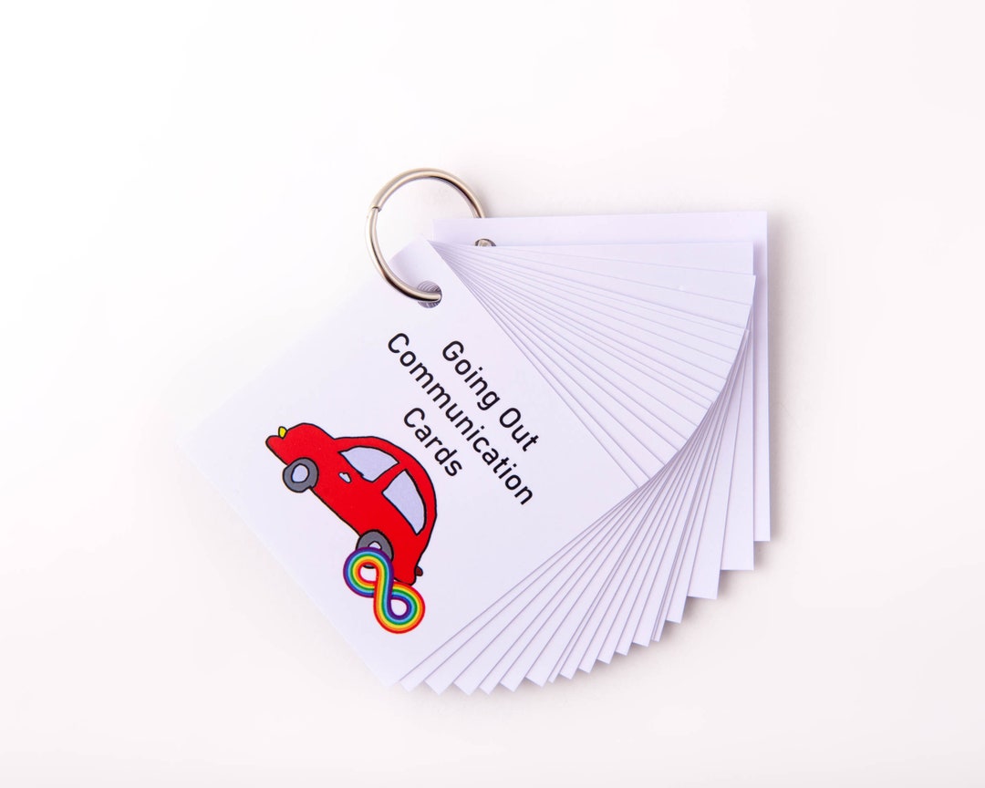 Going Outside Autistic Communication Cards - Etsy UK