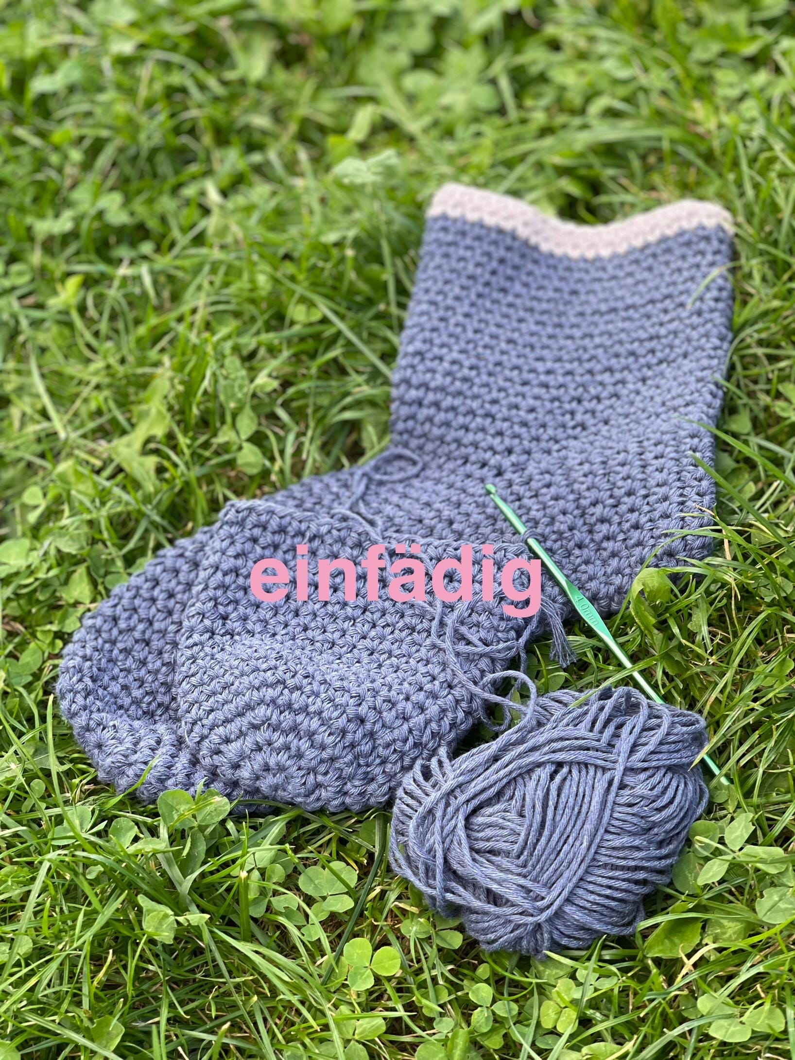 Crocheted Medieval/viking/knight Socks Made of Cotton - Larp ...
