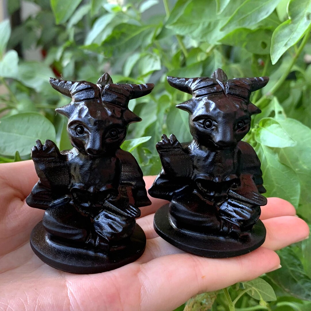 2" Natural Obsidian Sheep,quartz Crystal Sheep,crystal Goat,crystal ...