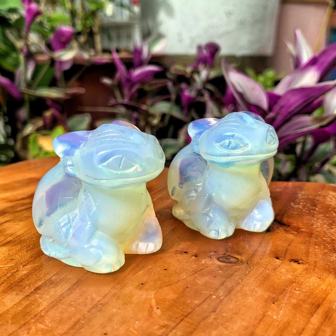 1.5" Opalite（non-natural）toothless Carved,quartz Crystal Dragon,crystal ...