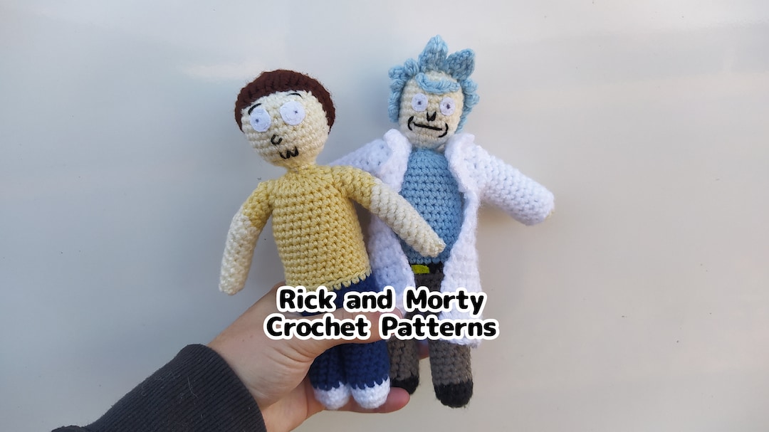 Rick and Morty Crochet Patterns - Etsy