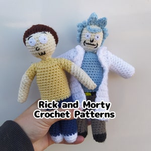 Rick and Morty Crochet Patterns - Etsy