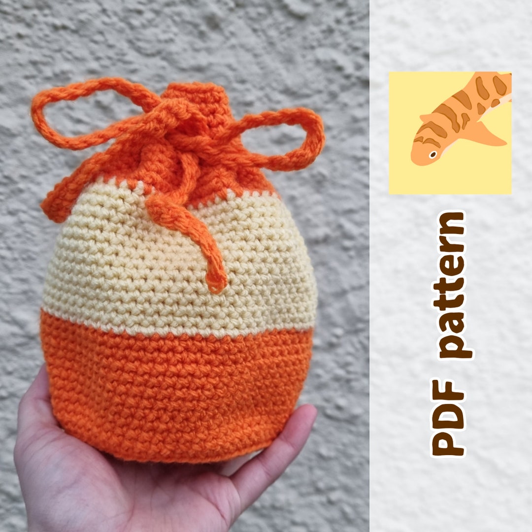 Crochet Loot Bag Pattern - Etsy
