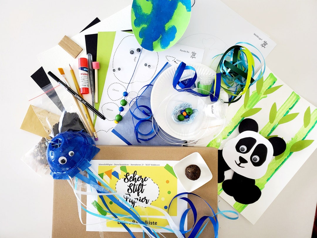 Your Craft Box World Savior Four Creative Sets for Children - Etsy