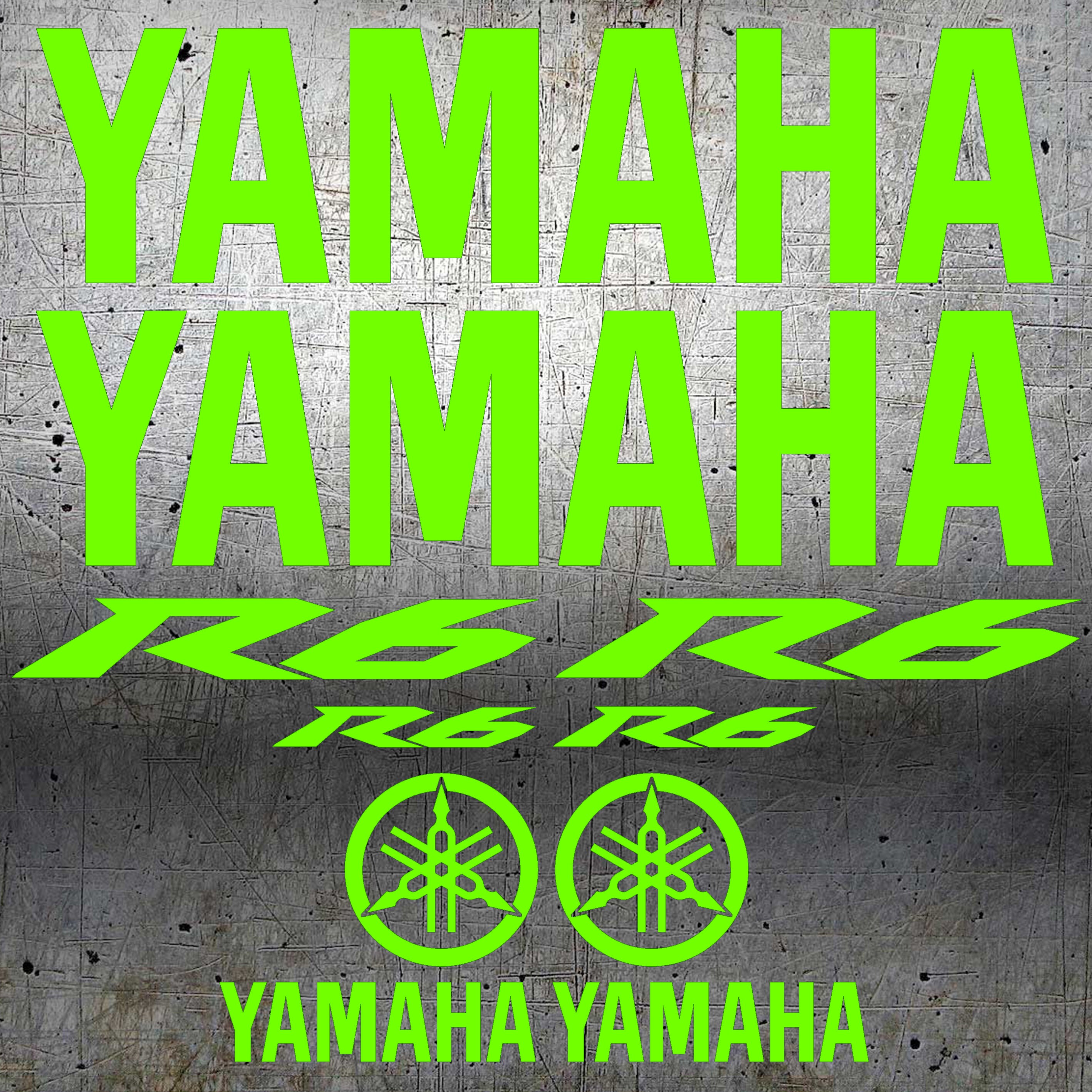 Yamaha R6 Decal Sticker Set. - Etsy
