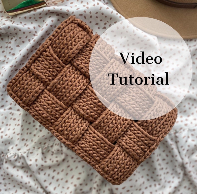 Crochet Bag Pattern Video Tutorial Step by Step Pattern - Etsy