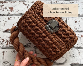 Crochet PDF PATTERN Handbag - Etsy