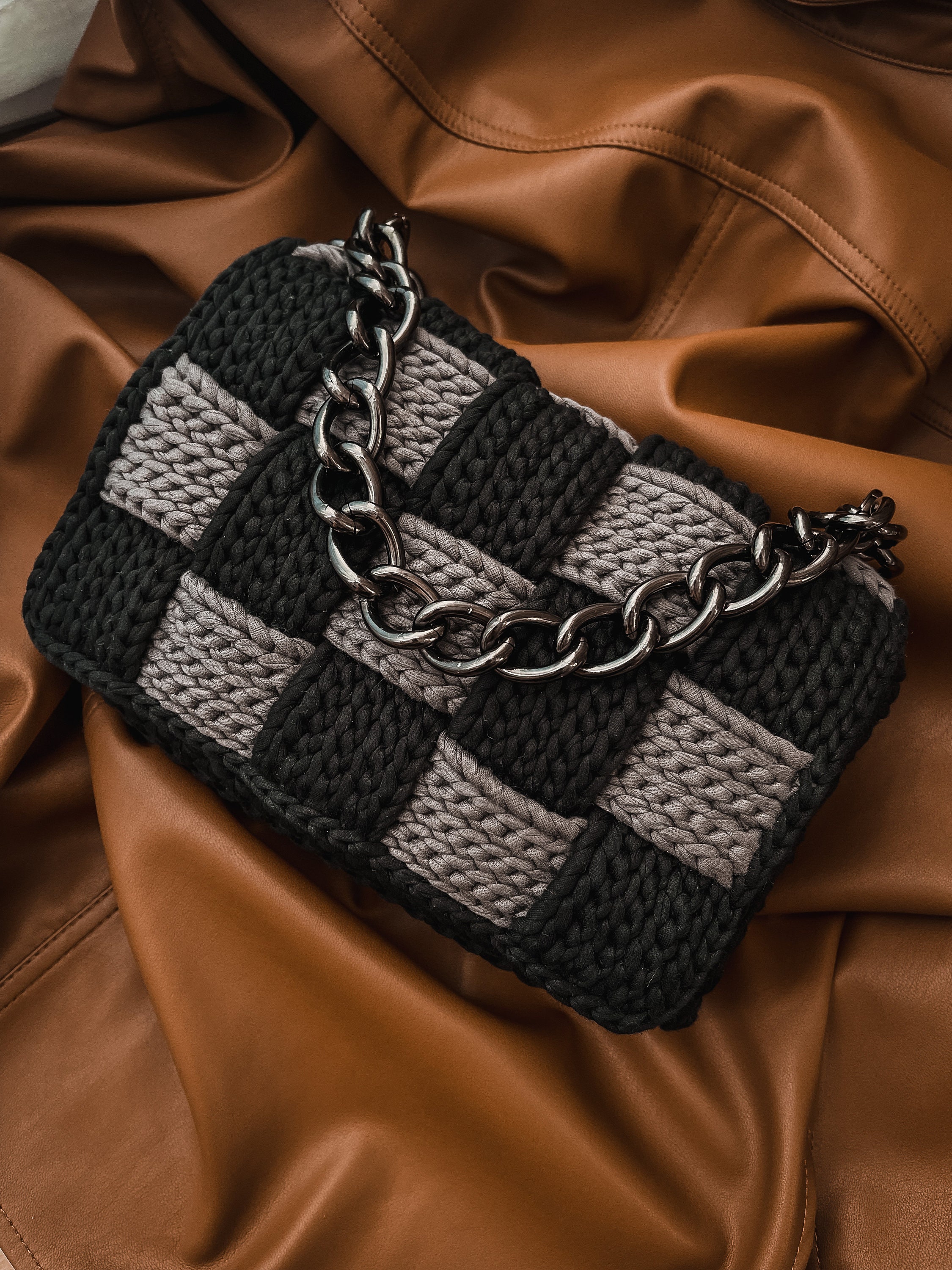 Crochet Bag Pattern Video Tutorial Step By Step Pattern Etsy