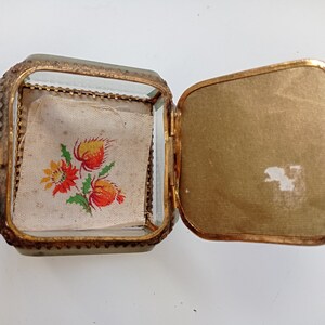 Antique Napoleon III French Box-antique Jewelry Box/chest-tufted Silk ...
