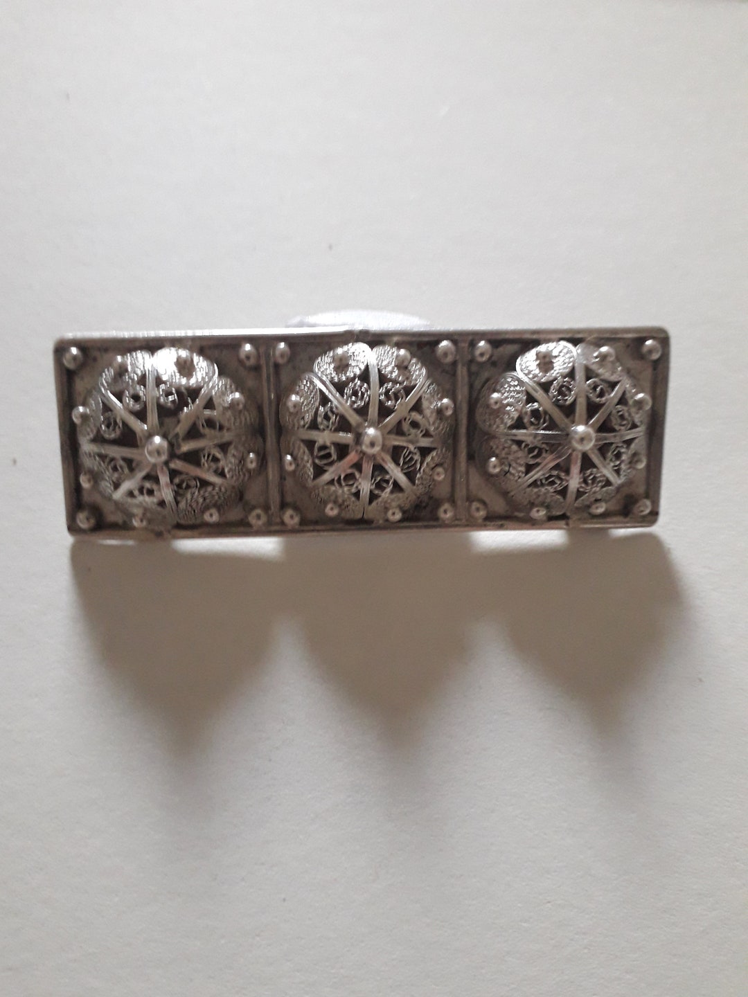 Antique French Brooch Cute Vintage Brooch 90's Brooches Silver Brooche ...