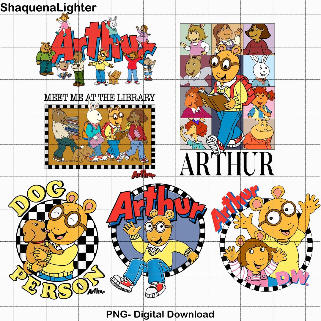 Arthur the Era Tour Png, Cartoon Png, Read Children's Books Teacher Png ...