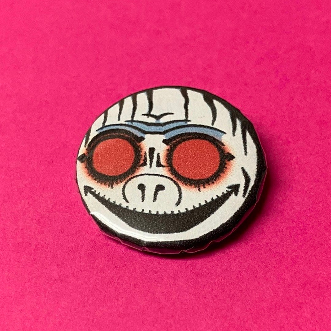 JTHM Mr. Eff Face Button - Etsy