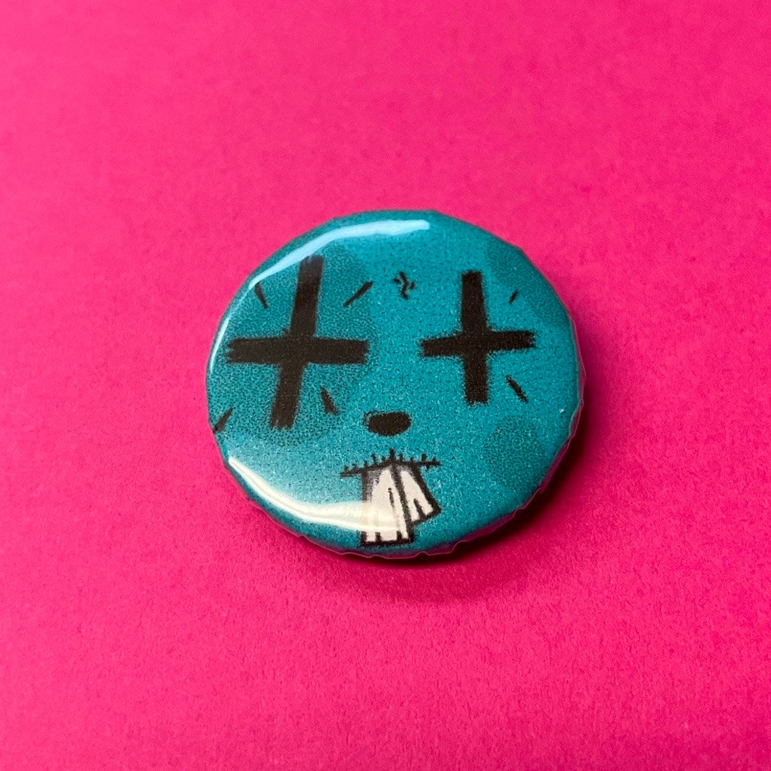 JTHM Nailbunny Face Button - Etsy