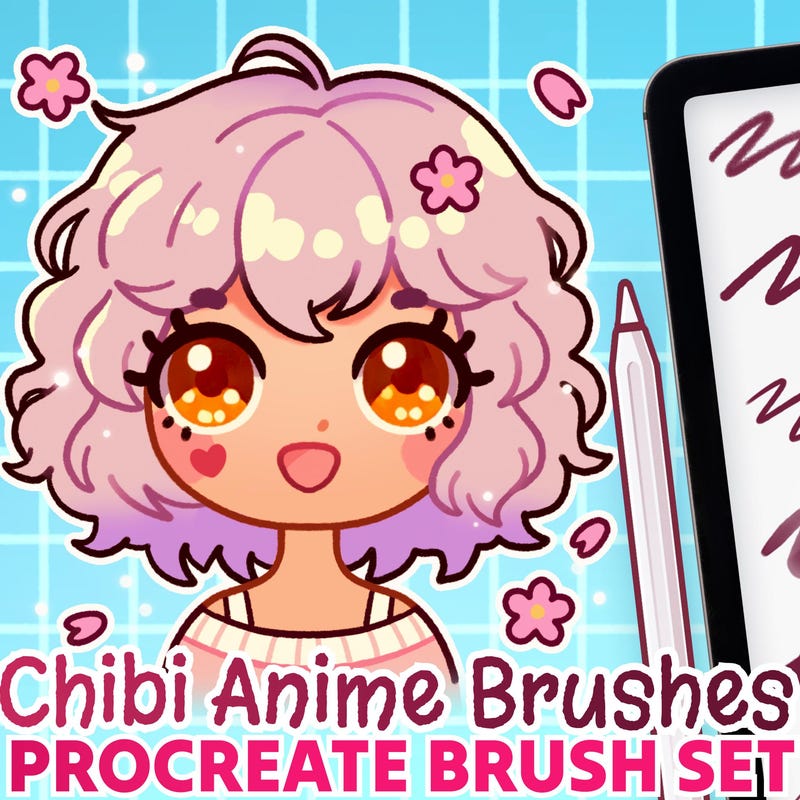 Chibi Style Digital Art - Etsy