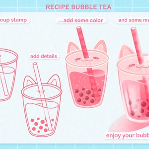 Kawaii Procreate Brushes, Anime Procreate Stamps, Procreate Brushes ...