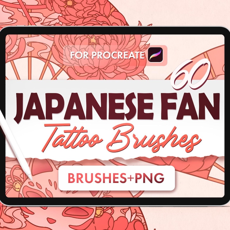 Japanese Fan Art Tattoo - Etsy UK