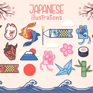 Japan Vector SVG, Anime Vector, Kawaii Clipart, Japanese Design ...