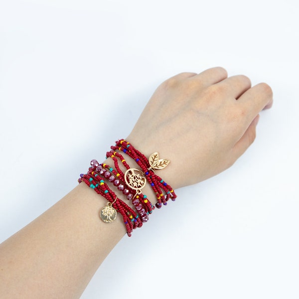 Multi Layer Bracelet - Etsy