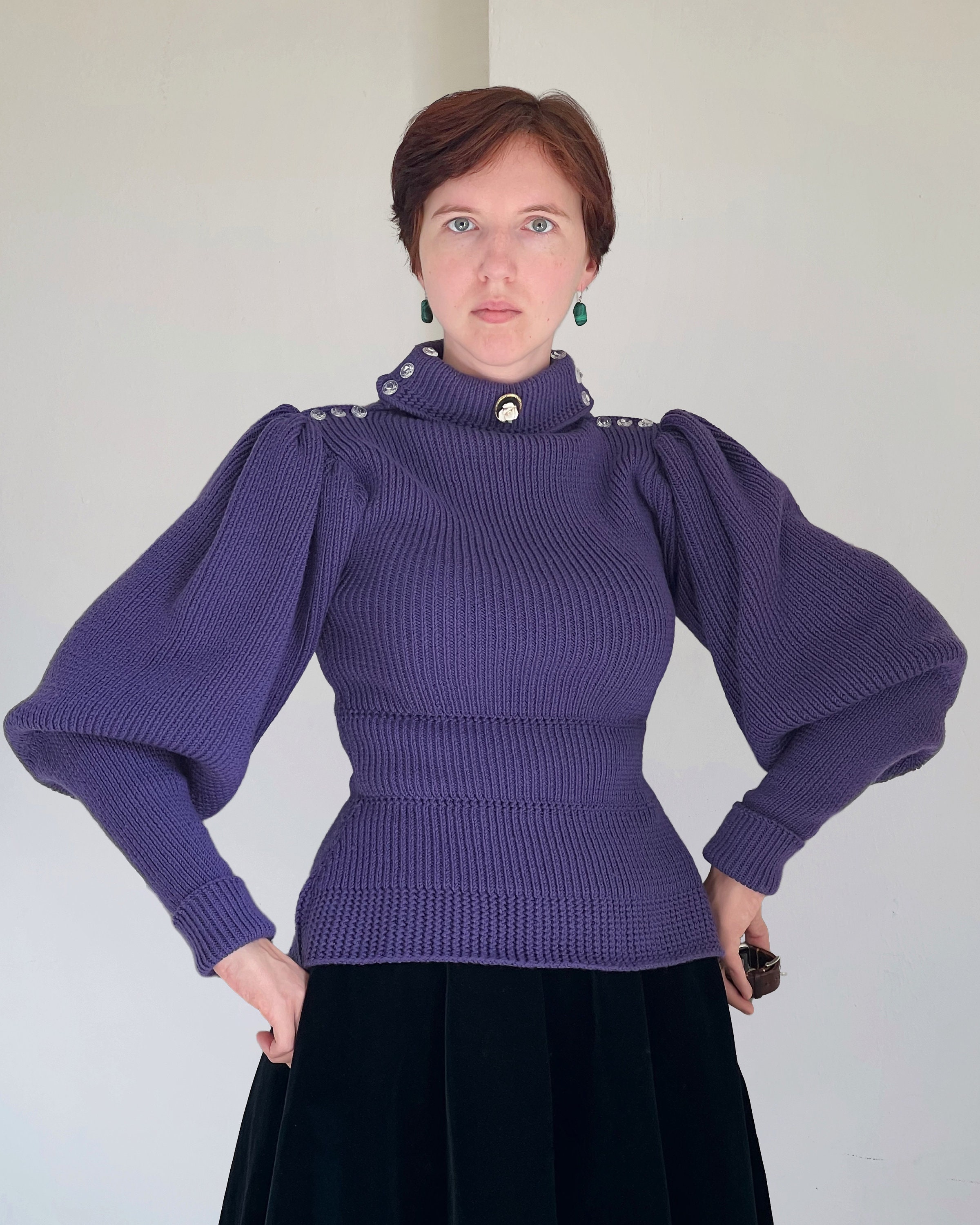 Custom 1897 Victorian Biking / Cycling Sweater Reproduction - Etsy