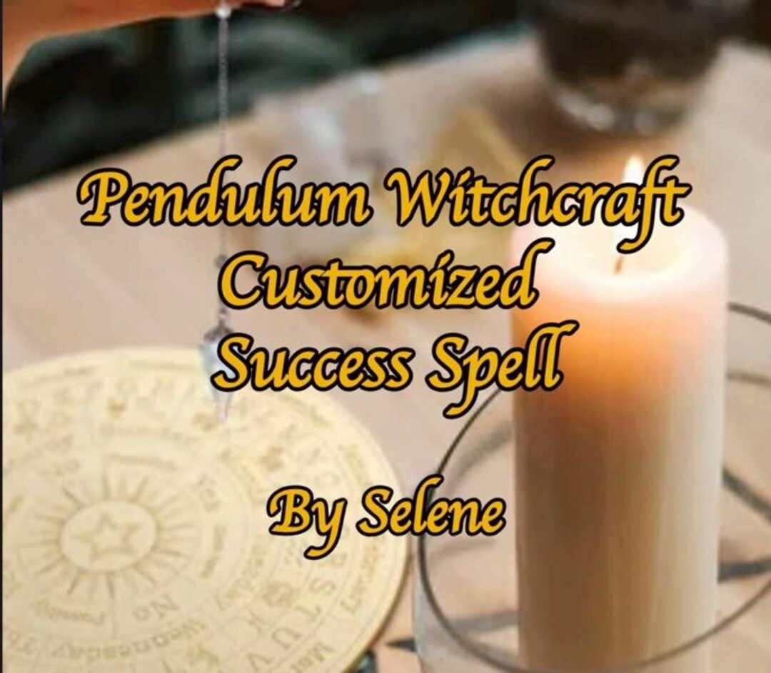 Pendulum Witchcraft Customized Success Spell | Any Wish Petition ...