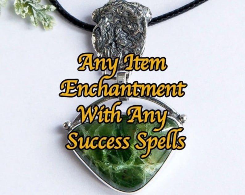 Any Item Enchantment With Success Spells From the Moon Goddess for ...