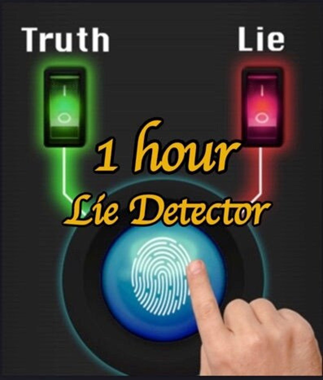 1 Hour Lie Detector Short, Fast Intuitive Reading Yes/no Answer ...