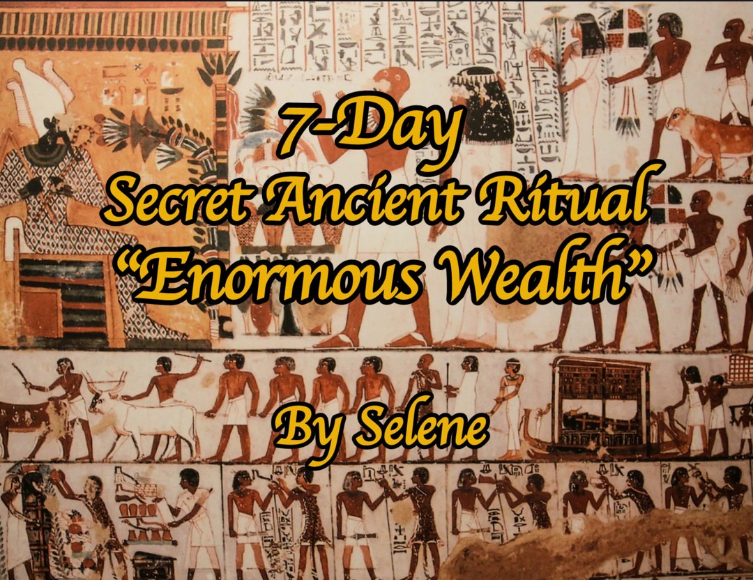 7-day Secret Ancient Ritual for Enormous Wealth | Changing the Course ...