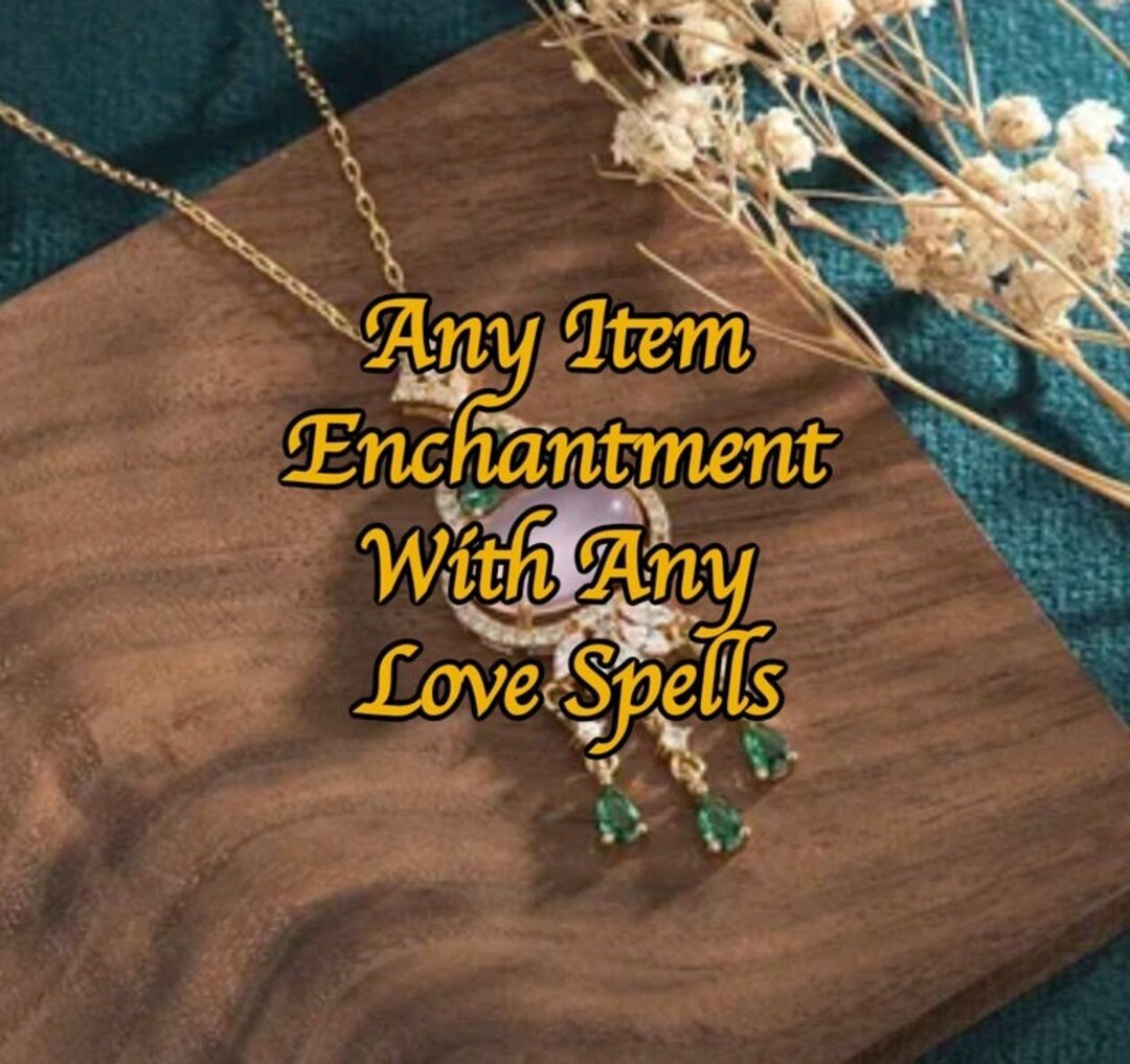 Any Item Enchantment With Love Spells From Moon Goddess "love and ...