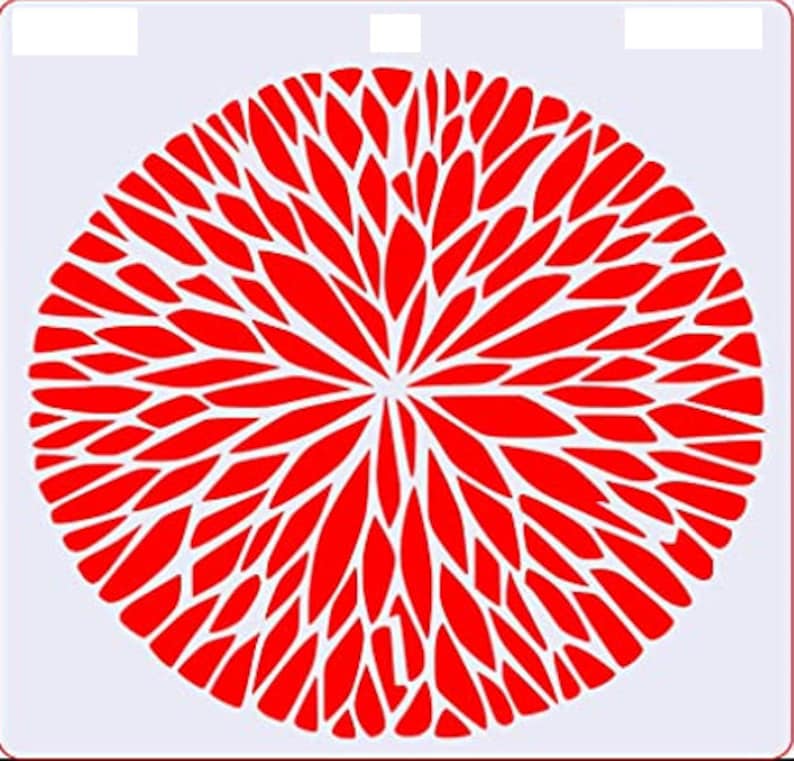 6 X 6 Inch - Stencil for Art & Craft, Reusable DIY Decorative Stencil ...