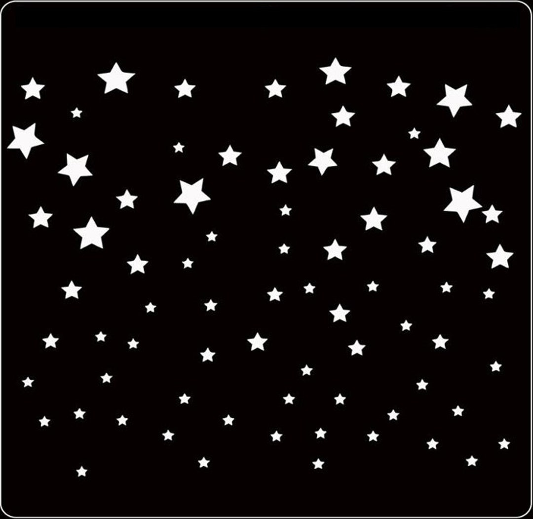 6 X 6 Inch Star Stencil for Art & Craft, Reusable DIY Decorative ...