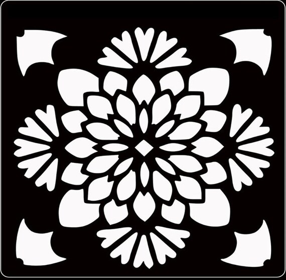 6 X 6 Inch Stencil for Art & Craft Reusable DIY Decorative - Etsy