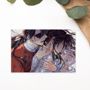 Heaven Official's Blessing TGCF Postcard Poster Hua Cheng Xie Lian Tian Guan Ci Fu Mo Xiang Tong ...