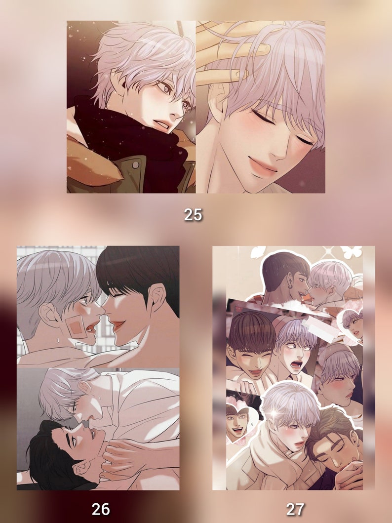 Pearl Boy Manhwa Manga Yaoi Prints Kang Dooshik Jin Jooha Choi - Etsy