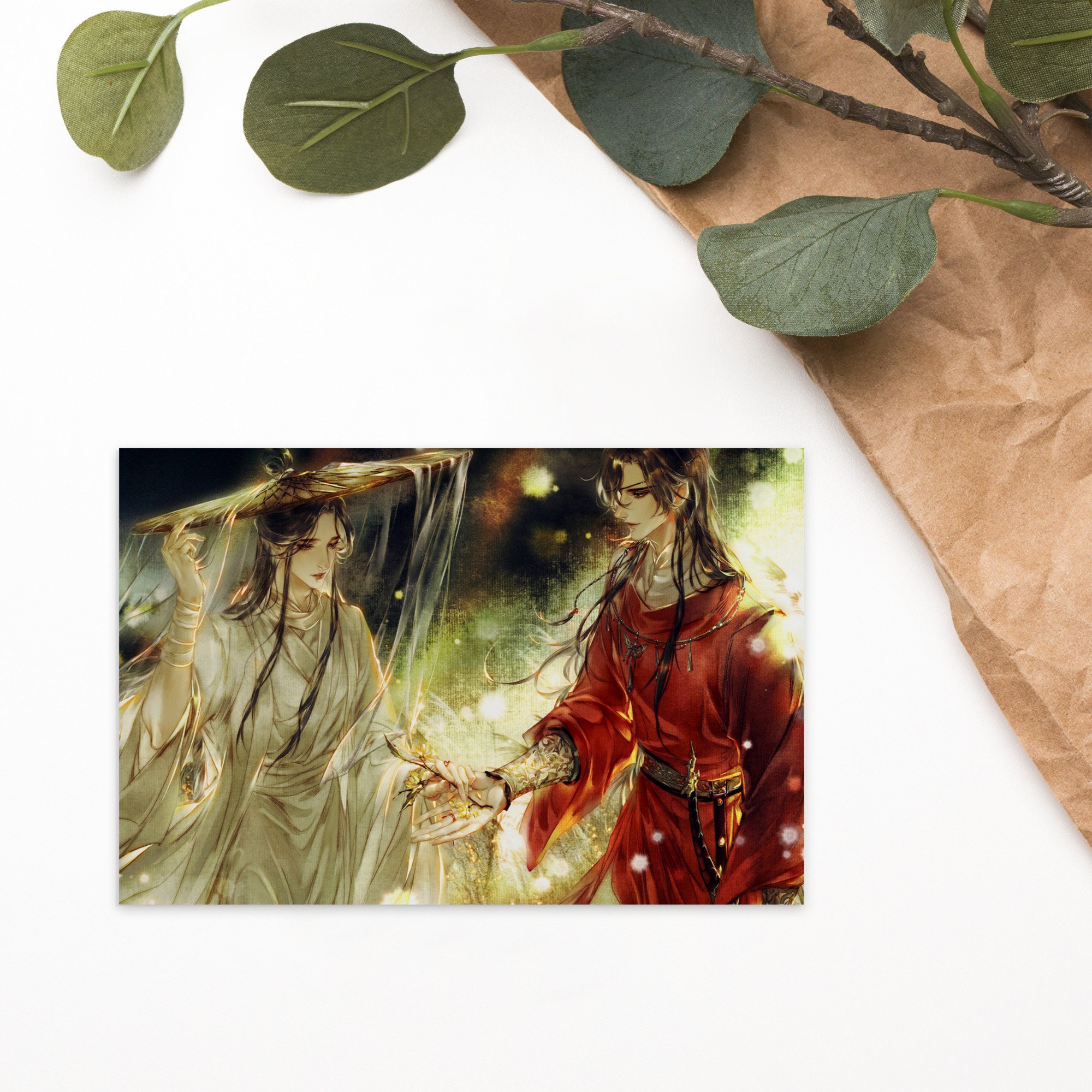Heaven Official's Blessing TGCF Postcard Poster Hua Cheng - Etsy UK